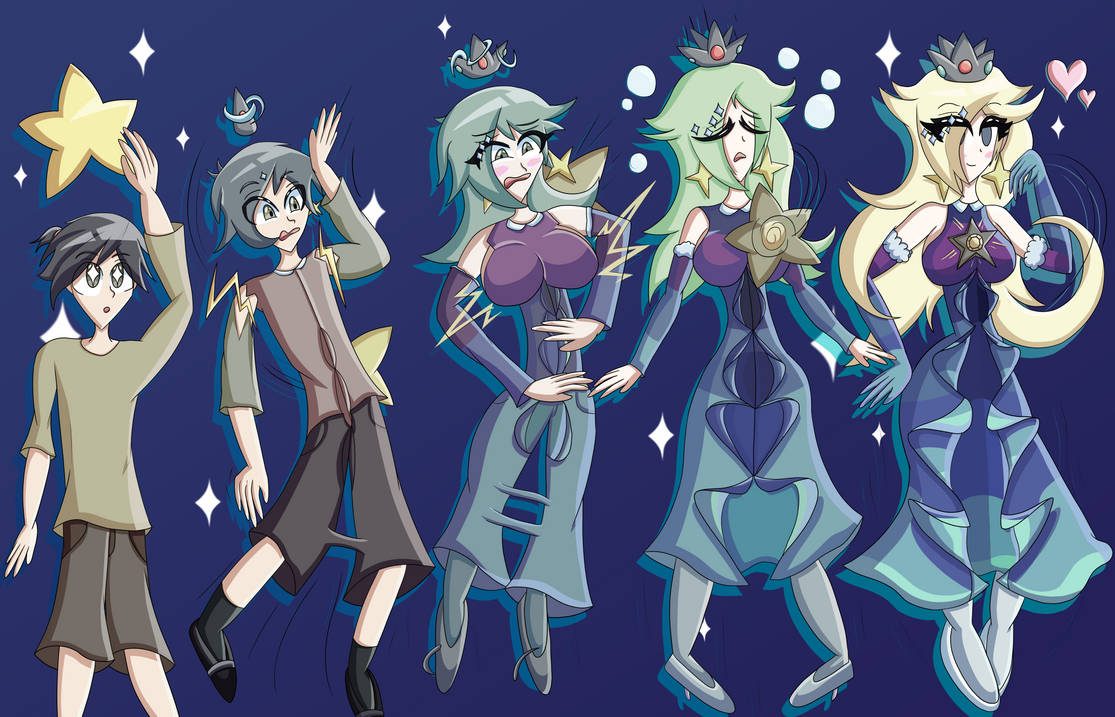 Reupload Tg Sequence Rosalina Aurora Dress By Ben10andtheppgdude