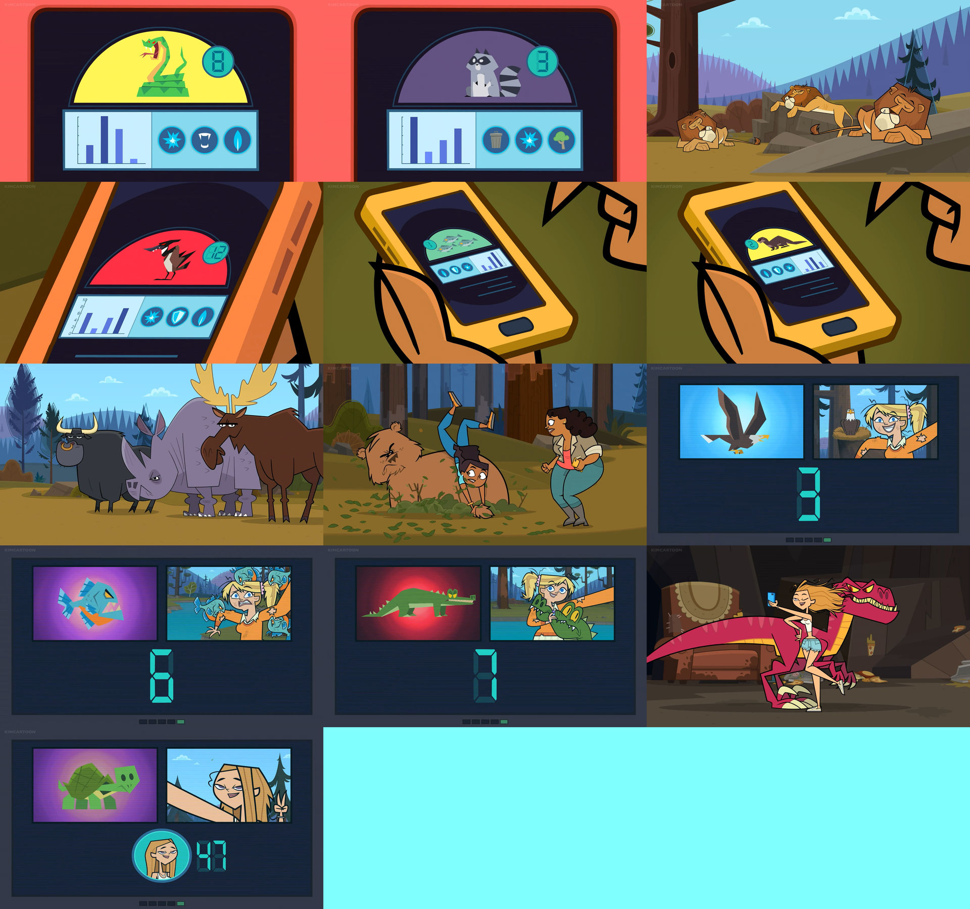 Total Drama Selfie Animals By Mdwyer5 On DeviantArt total-drama-selfie-animals-by-mdwyer5-on-deviantart