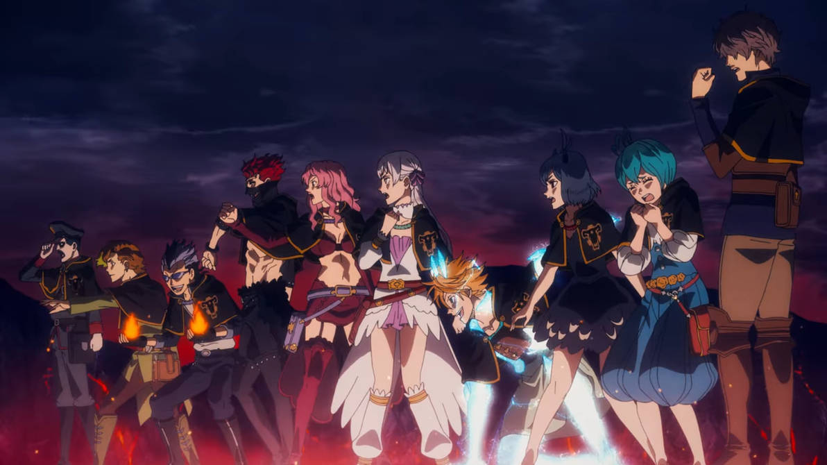 Black Clover Black Bulls Wont Retreat By Mdwyer5 On Deviantart
