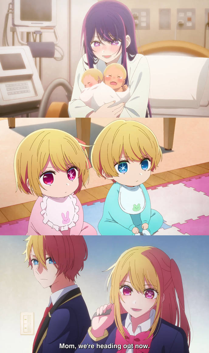 Oshi No Ko Ai Hoshinos Twins By Mdwyer5 On Deviantart