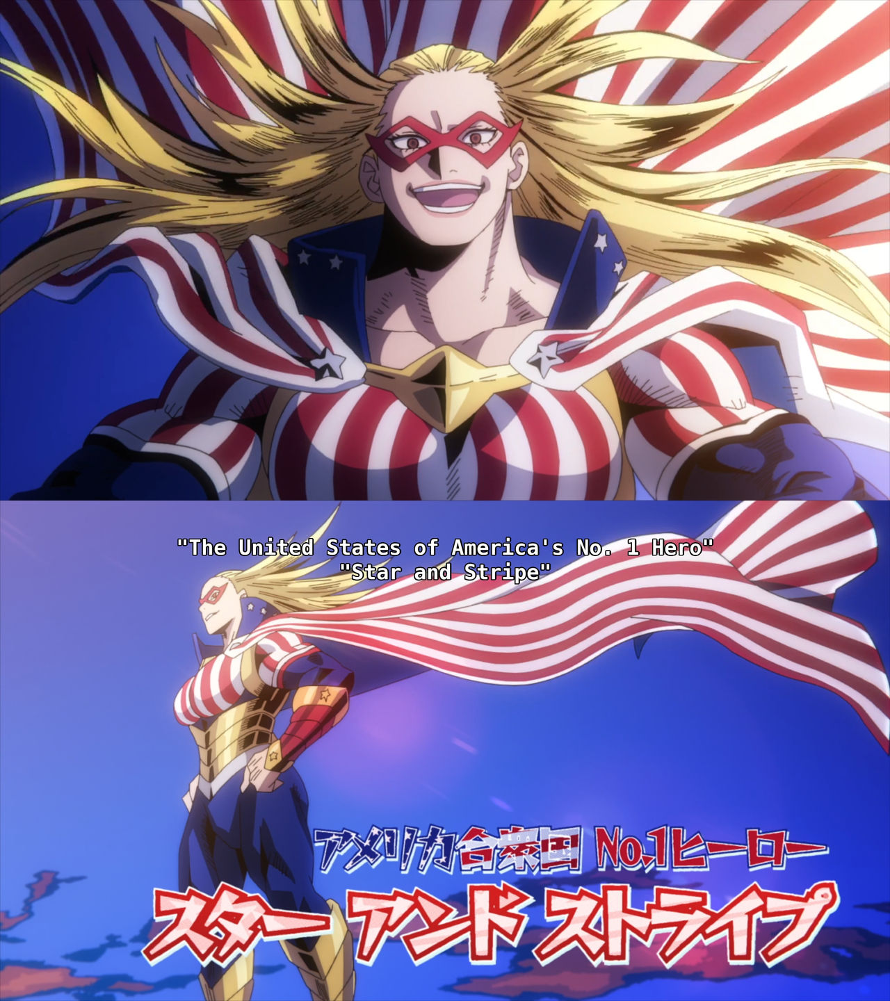 My Hero Academia Star And Stripe By Mdwyer5 On Deviantart