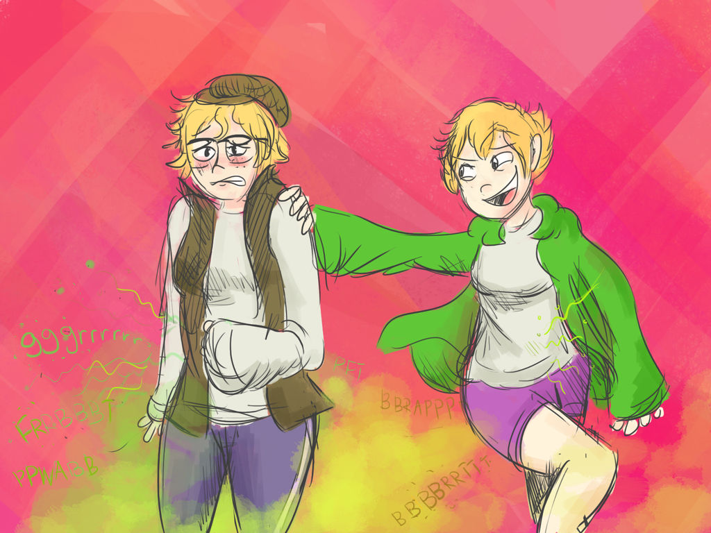 Gassy Sisters By Kirbythebluestblue On Deviantart