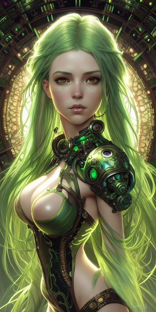Photorealistic Beautiful Green Hair Perfect Wom 2 by arrojado on DeviantArt Photorealistic Beautiful Green Hair Perfect Wom 2 by arrojado on DeviantArt