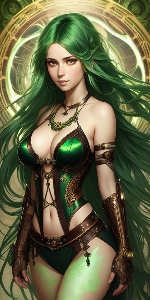 Photorealistic Beautiful Green Hair Perfect Wom 3 by arrojado on DeviantArt Photorealistic Beautiful Green Hair Perfect Wom 3 by arrojado on DeviantArt
