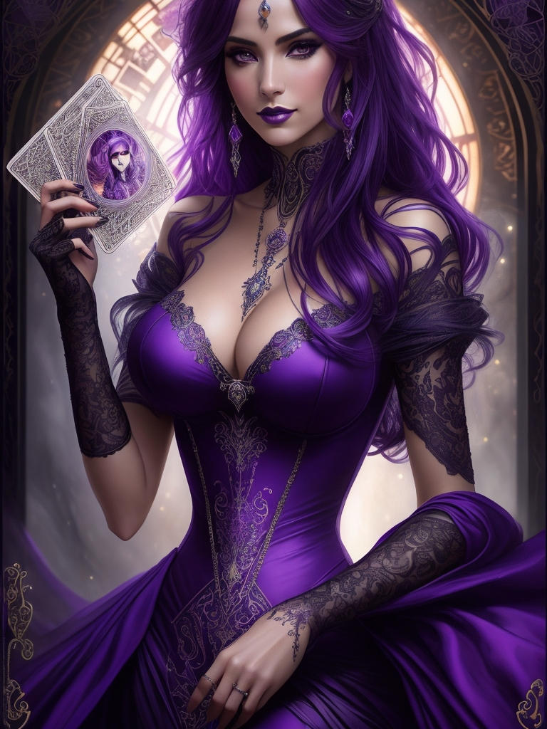 Tarot Card The Magician Beautiful Sexy Woman Pu 0 By Arrojado On Deviantart