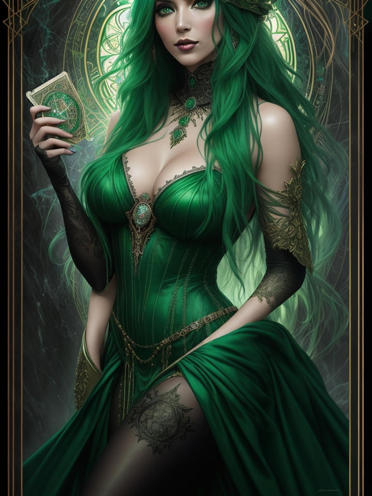 Tarot Card The Magician Beautiful Sexy Woman Gr 0 By Arrojado On Deviantart
