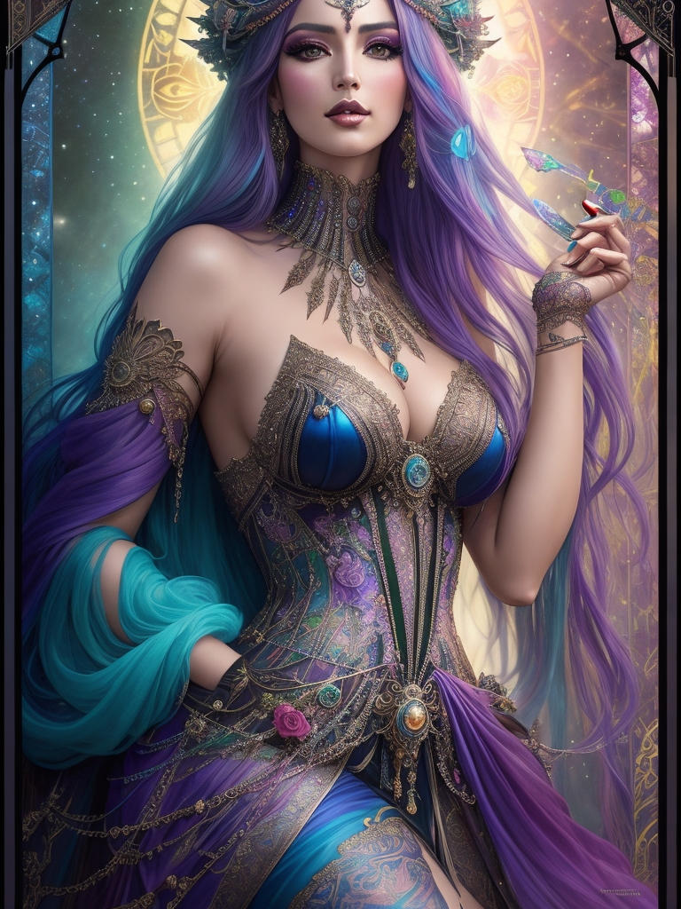 Tarot Card The Empress Beautiful Sexy Woman Rai 1 By Arrojado On Deviantart