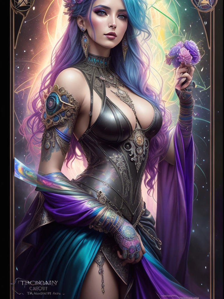 Tarot Card Temperance Beautiful Sexy Woman Rain 0 By Arrojado On Deviantart