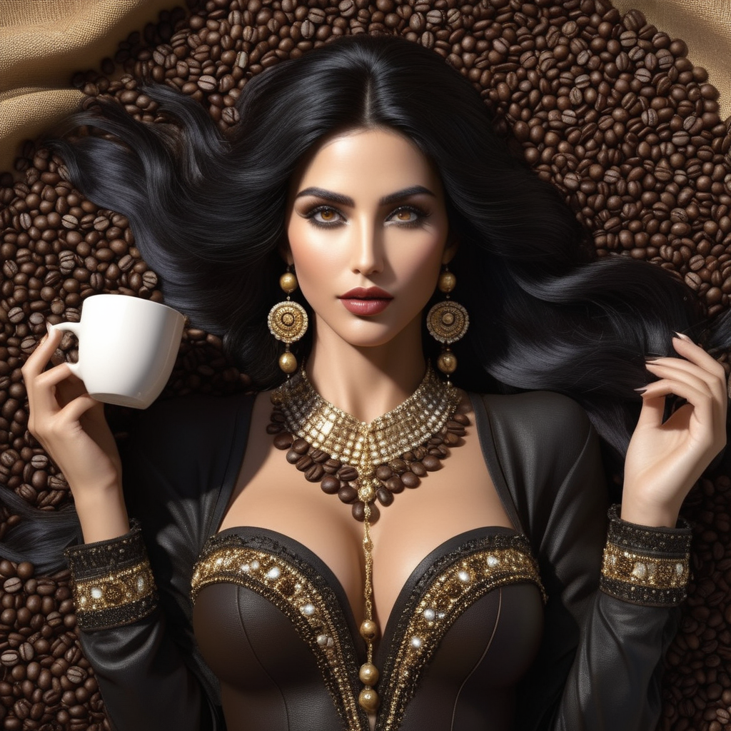 Sexy Coffee Beans Black Hair Gypsy Full Body Dark By Arrojado On Deviantart