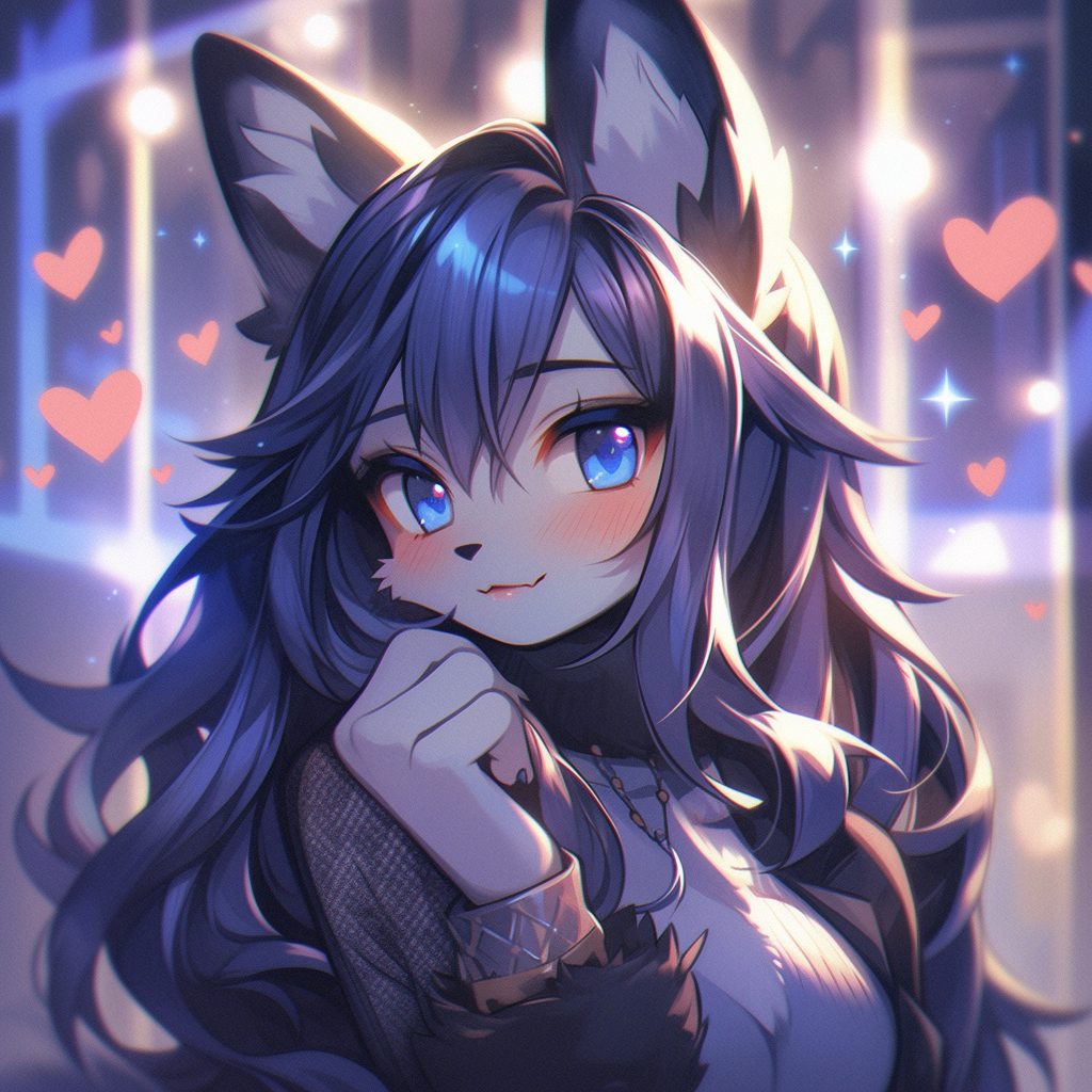 Hot Anthro Wolf Girl