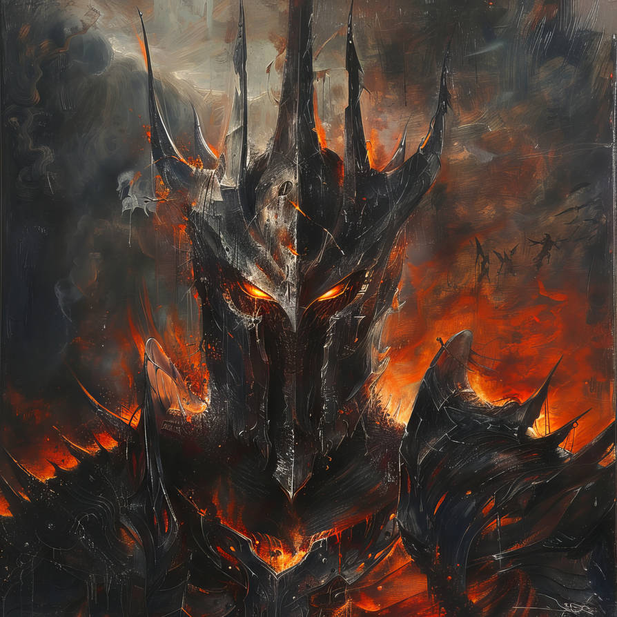 Sauron Tolkien World By Mathiasmoor On Deviantart