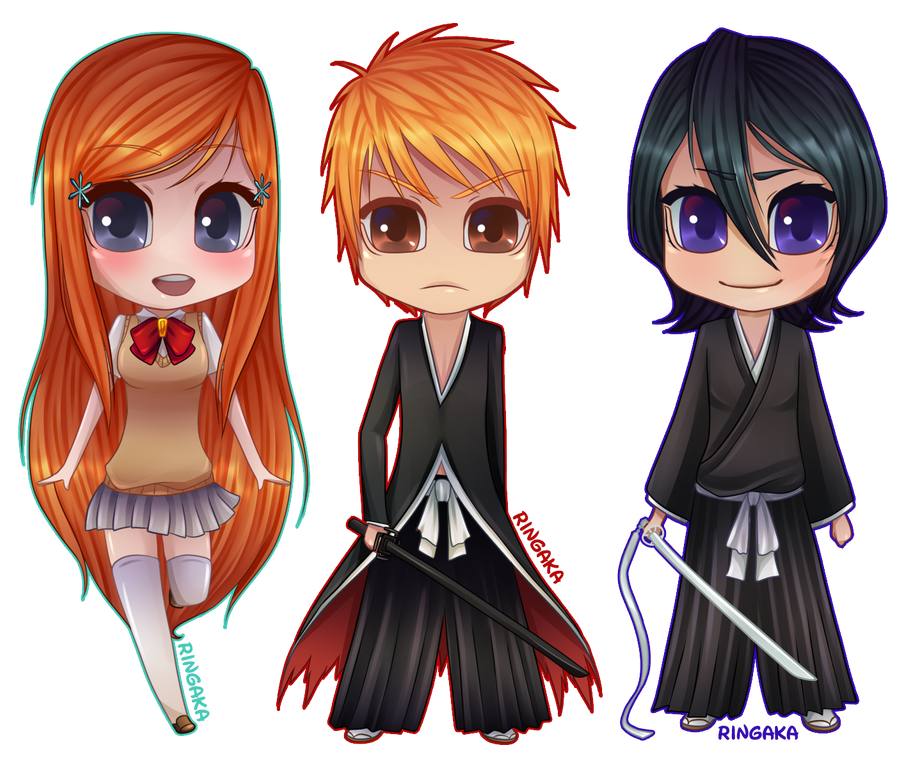 Bleach Chibi Set 12 By Ringamon On Deviantart
