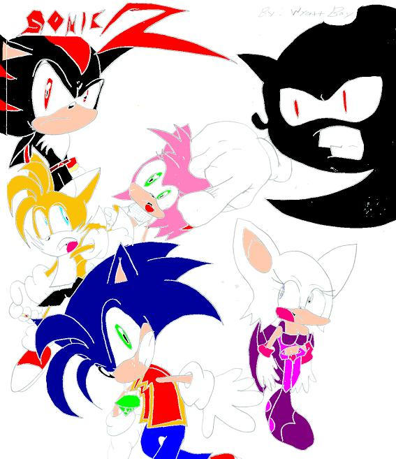 Sonic Z Cover by WyattBoy on DeviantArt