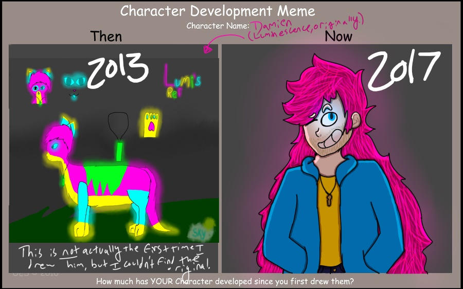 Character Development Meme By Iumin Ous On Deviantart