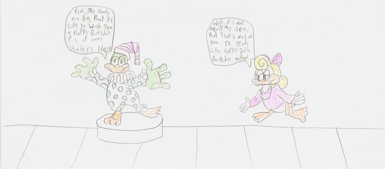Plucky Shirley Wishes Me By Cartoonlovingfeline On Deviantart