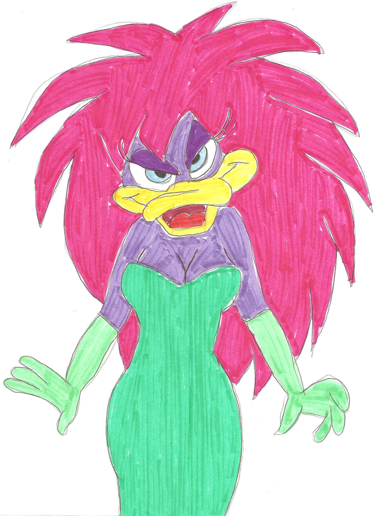 Margot Mallard In Eveningwear By Cartoonlovingfeline On Deviantart