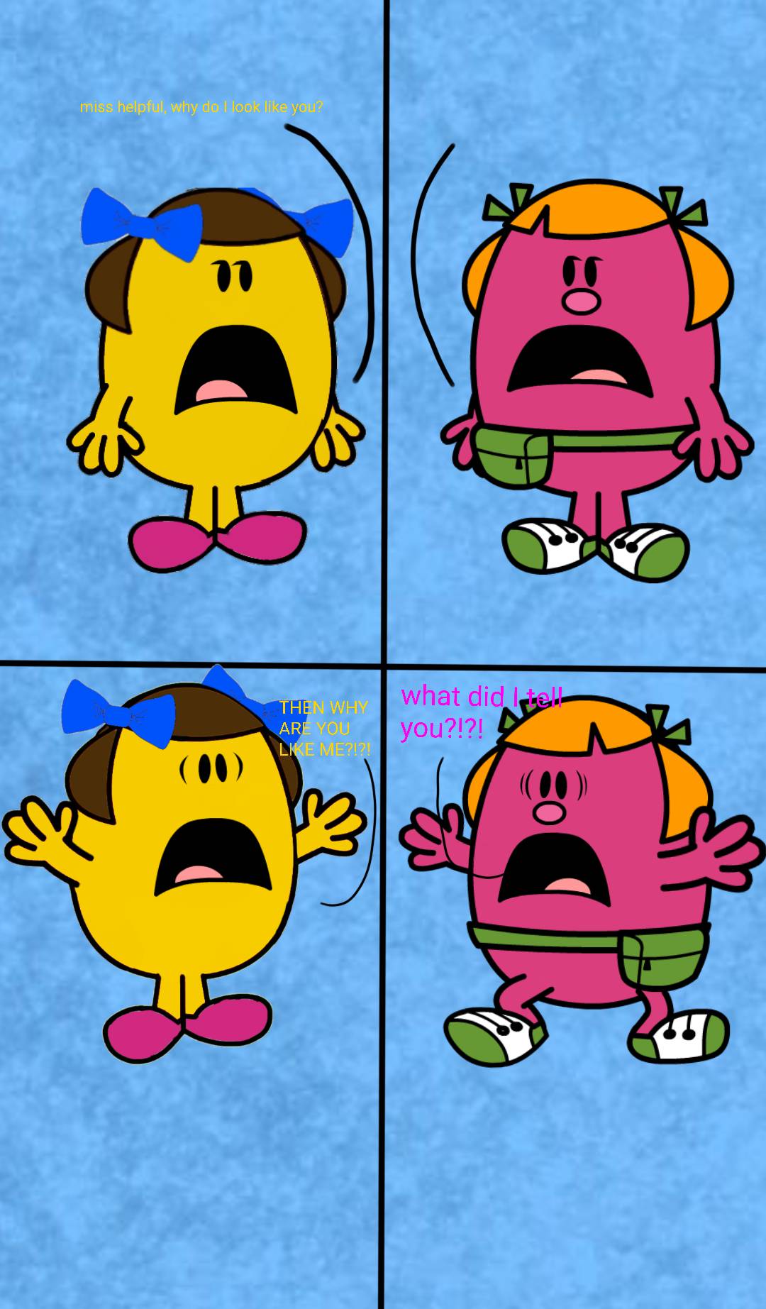 The Mr Men Show Comics Similarities Part 1 By Indomenys On Deviantart