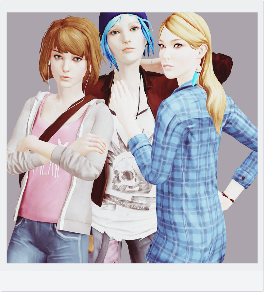 Life Is Strange Max Chloe And Rachel By Kskripann23 On Deviantart