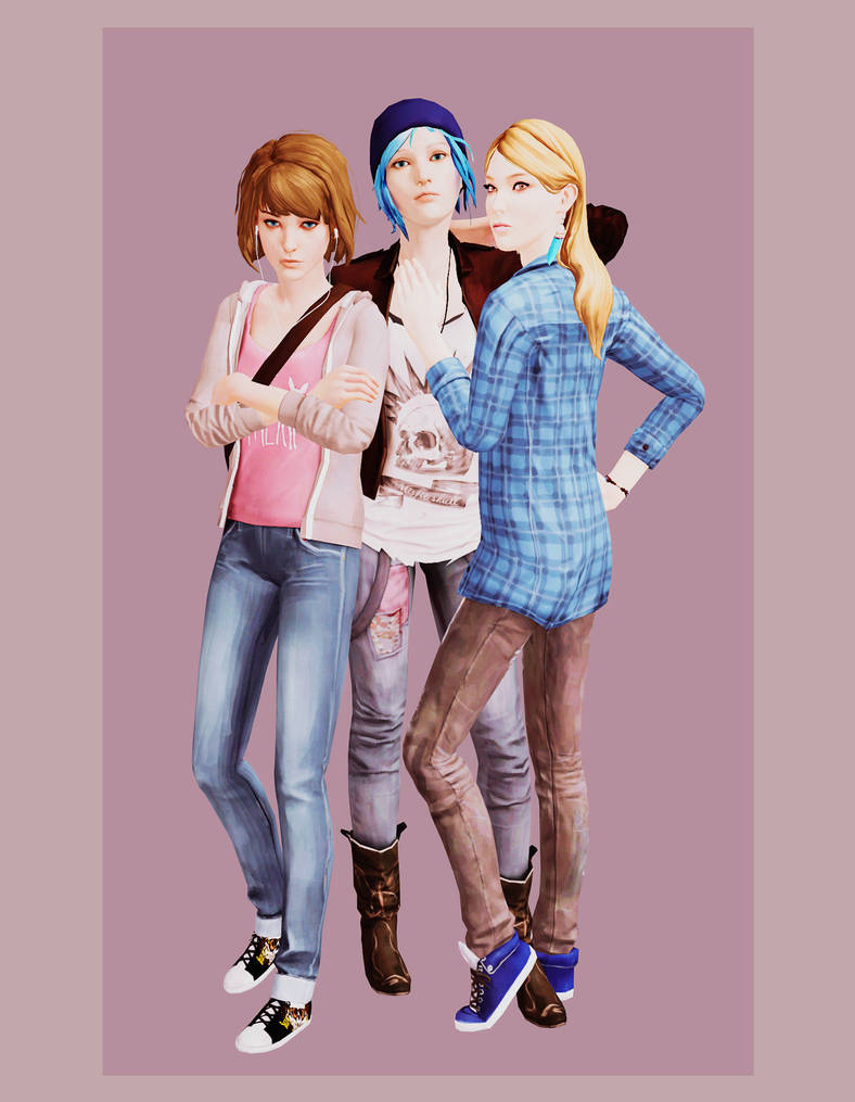 Life Is Strange Max Chloe And Rachel By Kskripann23 On Deviantart