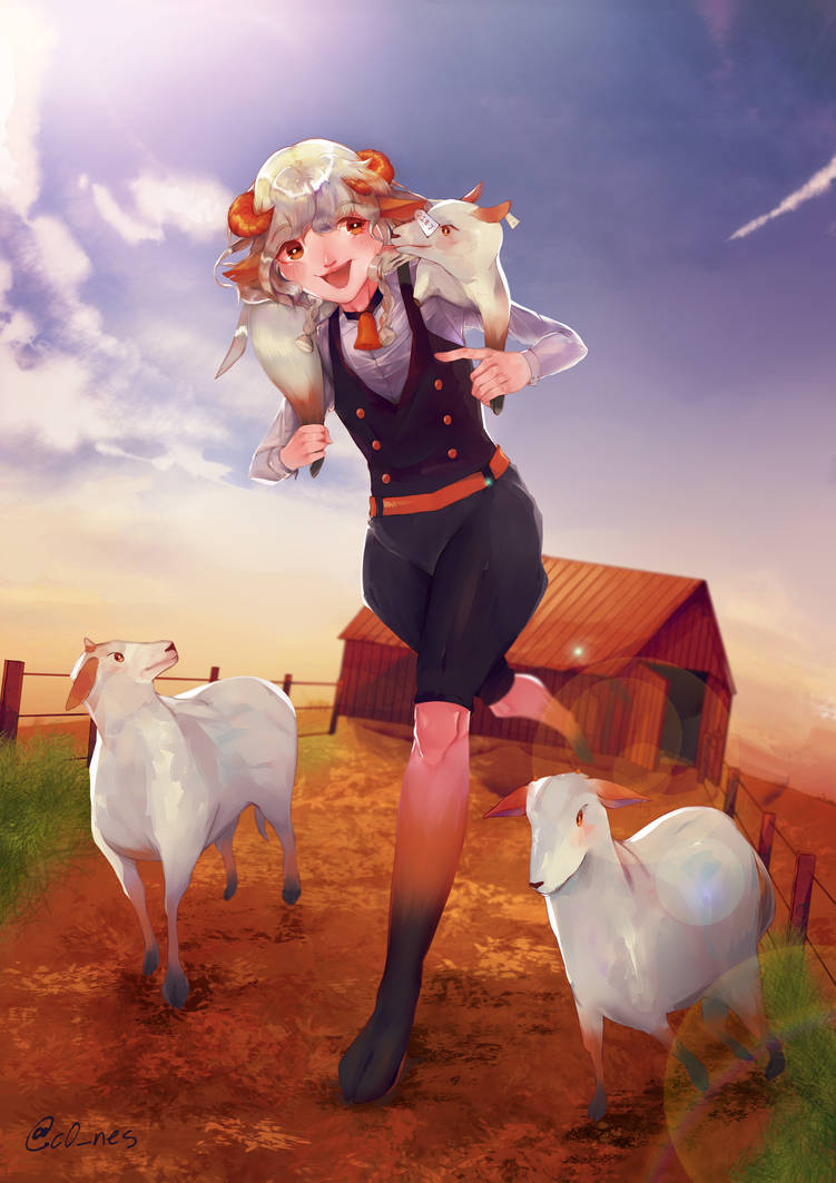 Sheep Oc By Caesaroid On Deviantart