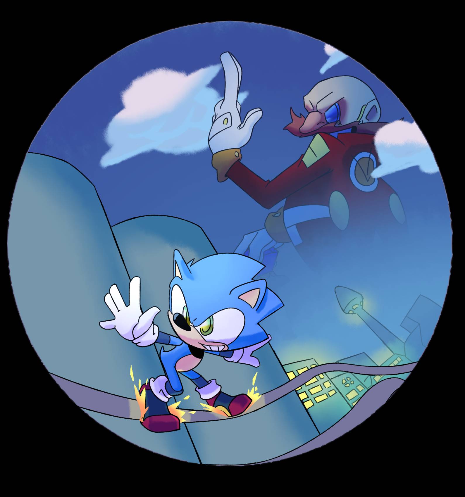 Sonic And Eggman By Mrasombro On Deviantart