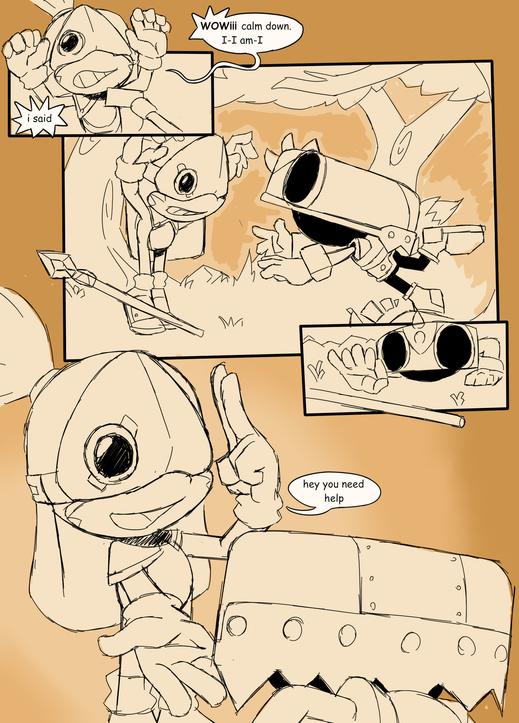 Along Trip Parte1 First Meet Pag2 By Mrasombro On Deviantart