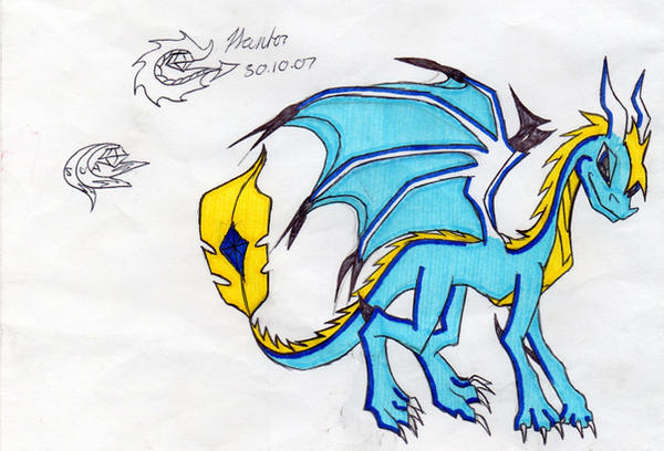 Drako the dragon by 3talefox814 on DeviantArt