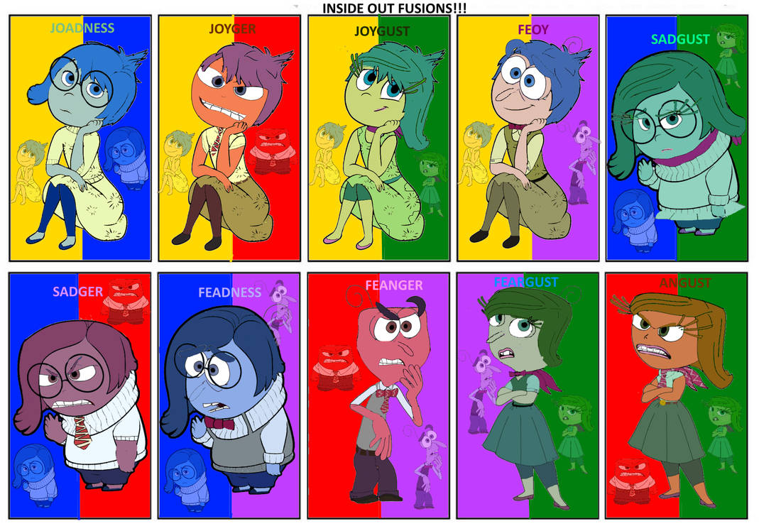 Inside Out Fusions By Morbyganawhoda On Deviantart