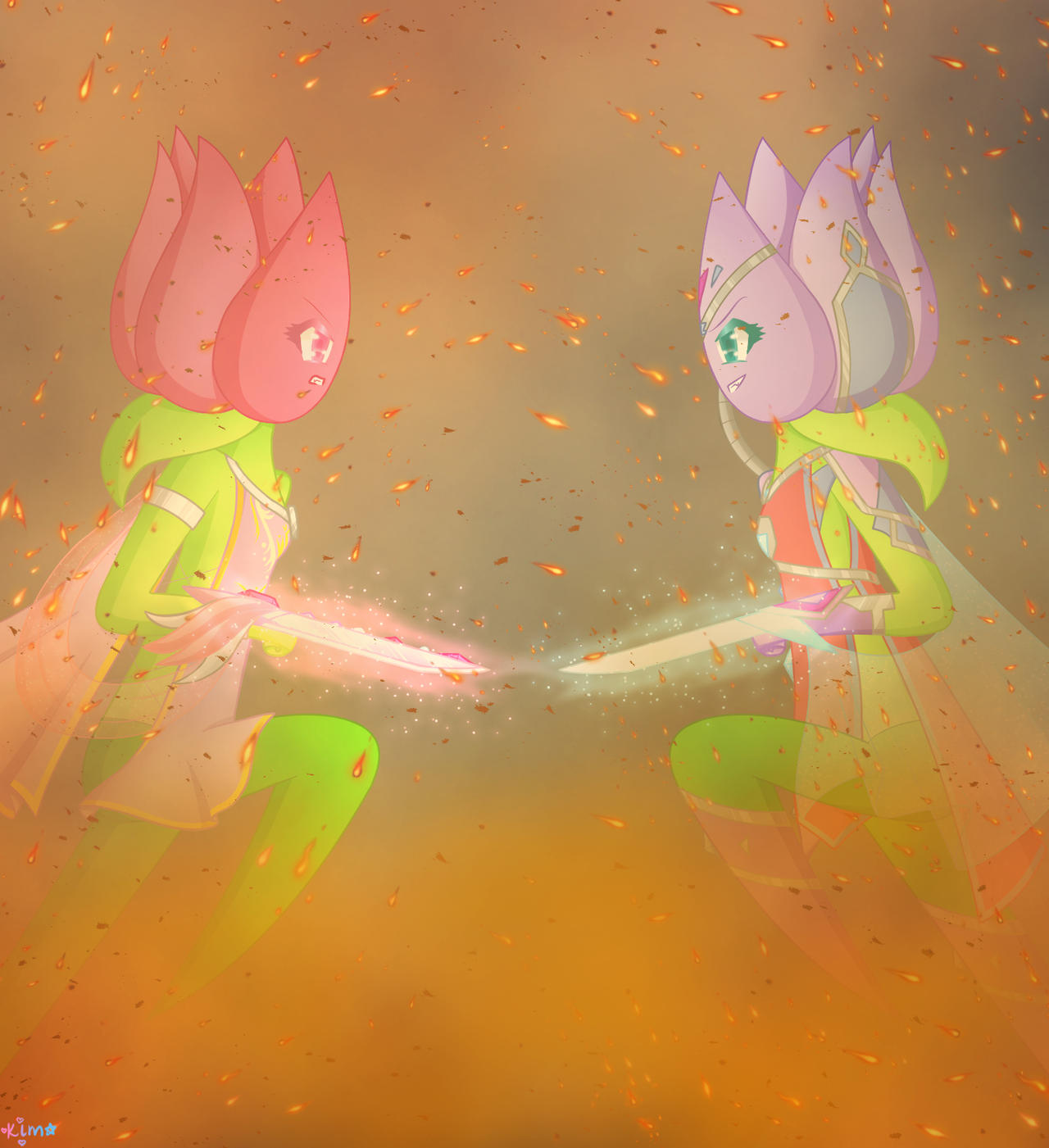 Vendetta Vs Devil Etta By Luvi05 On Deviantart