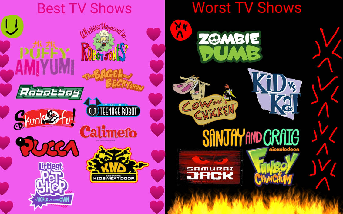 Best Worst Tv Shows By Wahyuphrativi On Deviantart