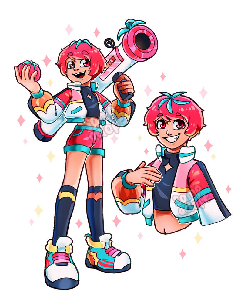 Tomato Girl Adoptables By Sampadopts On Deviantart