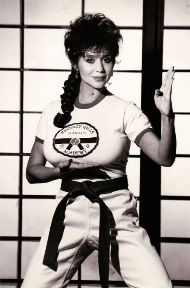 Dr Ava Cadell Black Belt Karate By Karatesub On Deviantart
