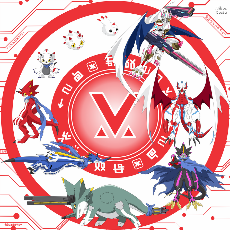 Gammamon Evolution By Zeniltonjrart On Deviantart