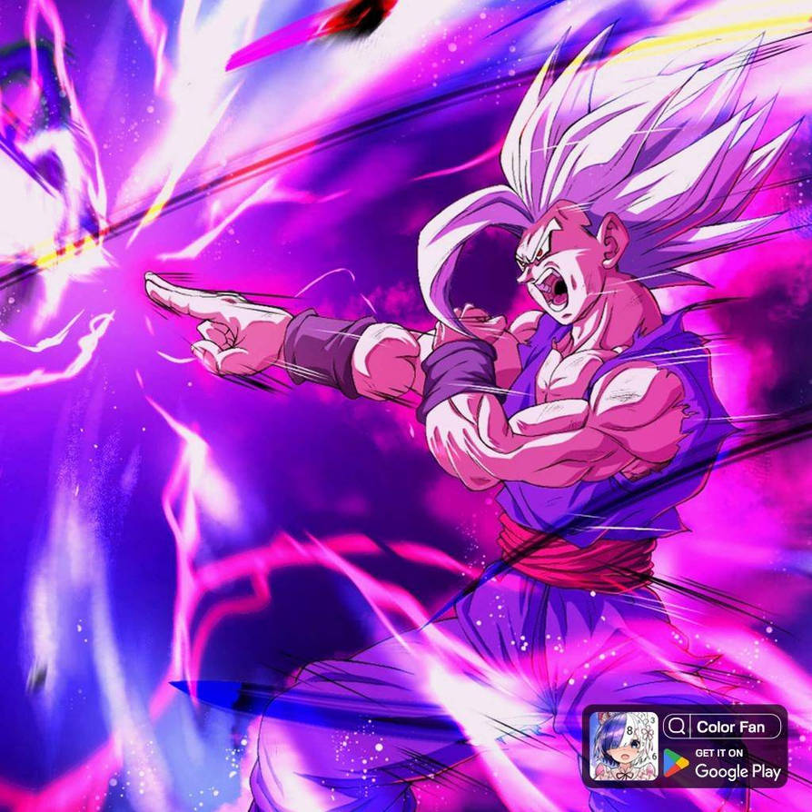 Beast Gohan Special Beam Cannon In Color Fan By UltimateSaiyanTP387 beast-gohan-special-beam-cannon-in-color-fan-by-ultimatesaiyantp387