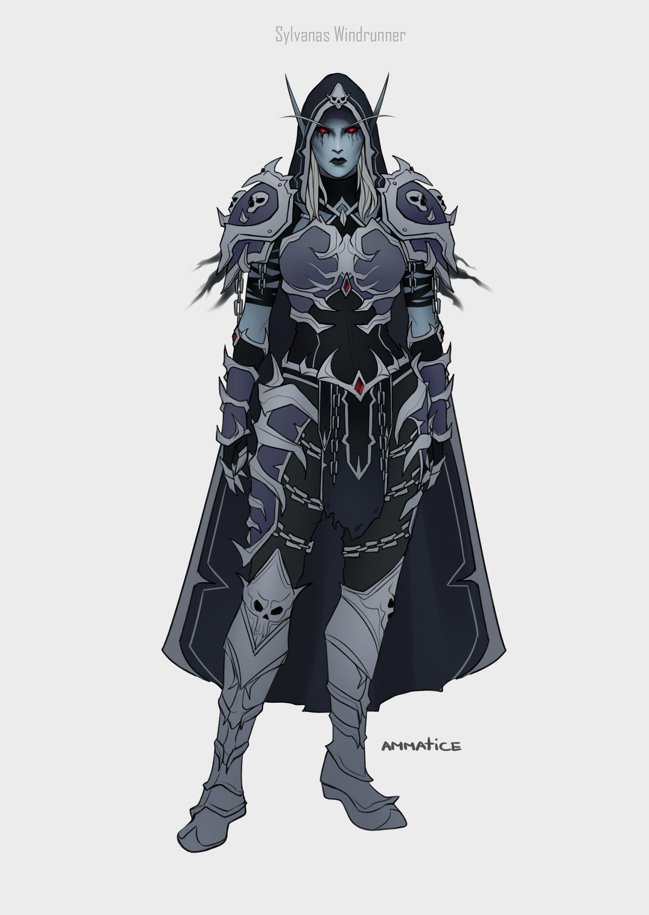 Sylvanas Redesign By Ammatice On Deviantart