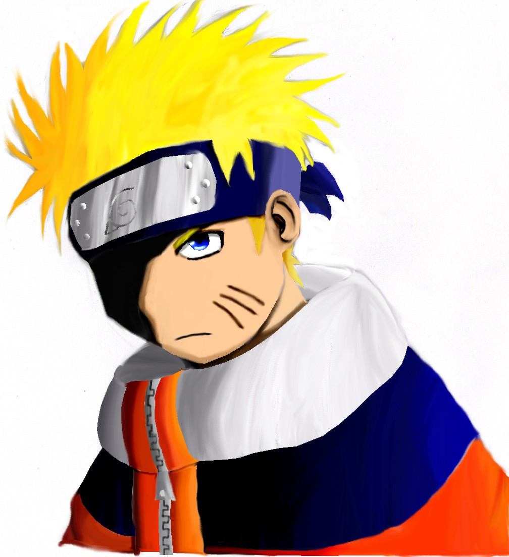 Naruto -Colored by jasmc44 on DeviantArt