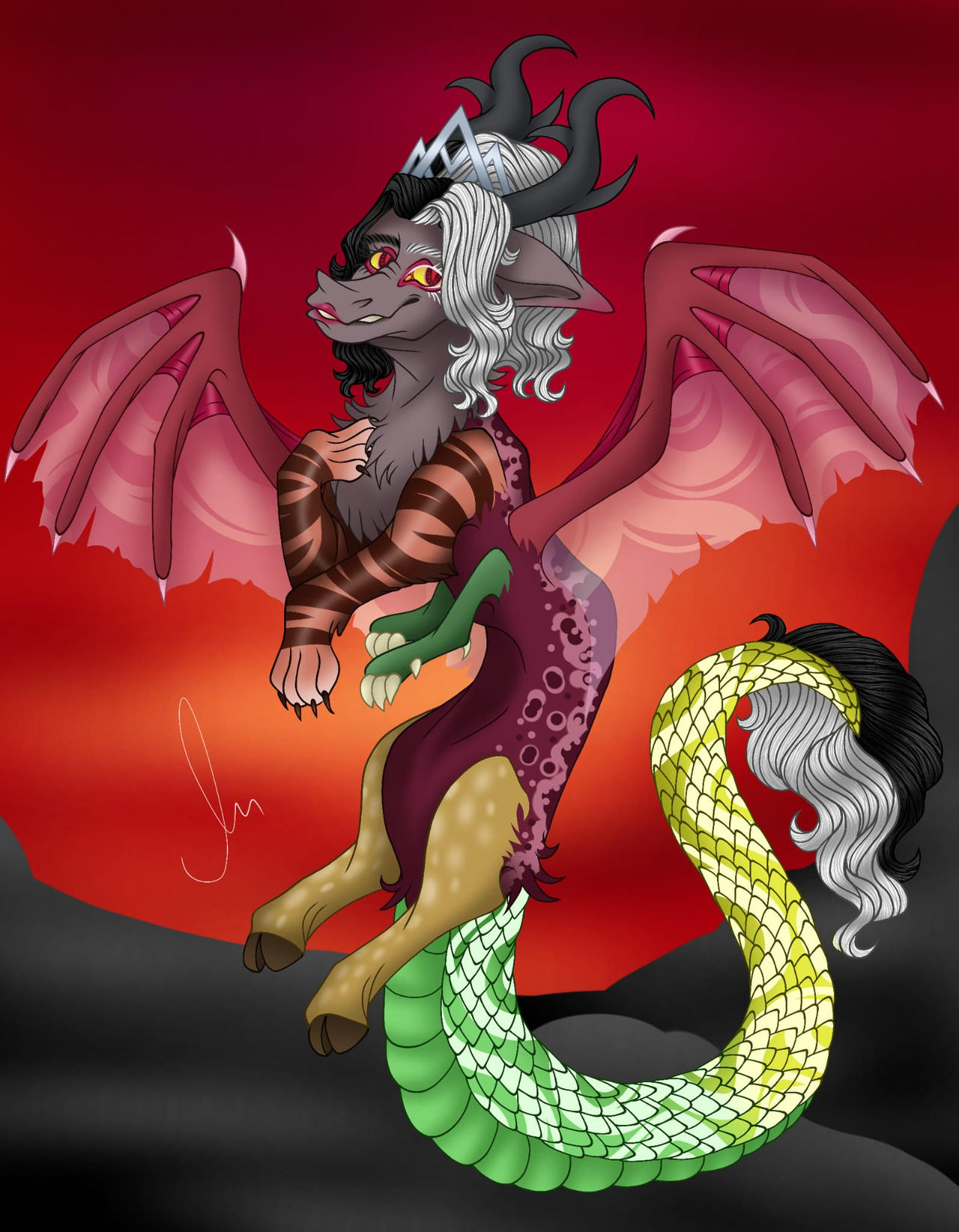 Draconequus Ship Lord Tirekdiscord By Frikiflash On Deviantart