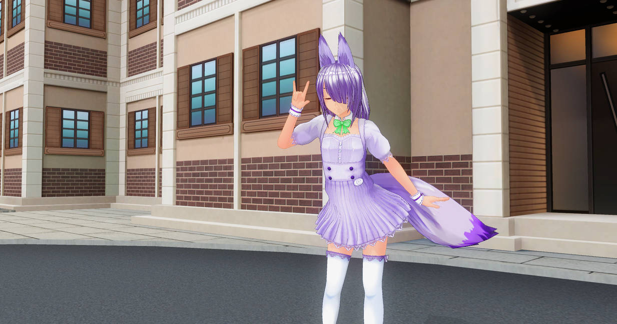 Yuri Twin Tail Fox Girl By Yurithefoxprincess On Deviantart
