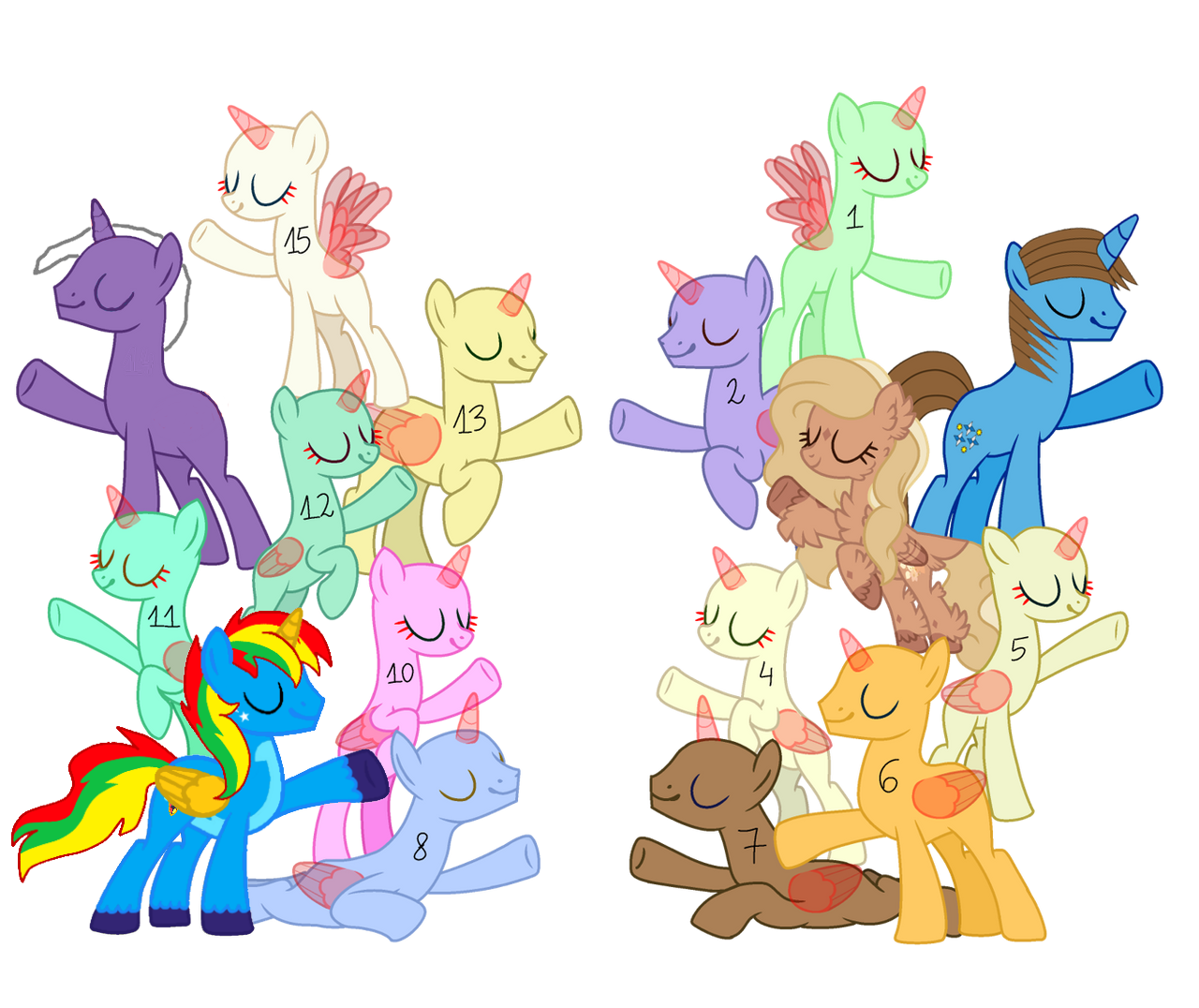 Big Group MLP collab (Not Mine!) by OnyxHeartMLP on DeviantArt Big Group MLP collab (Not Mine!) by OnyxHeartMLP on DeviantArt