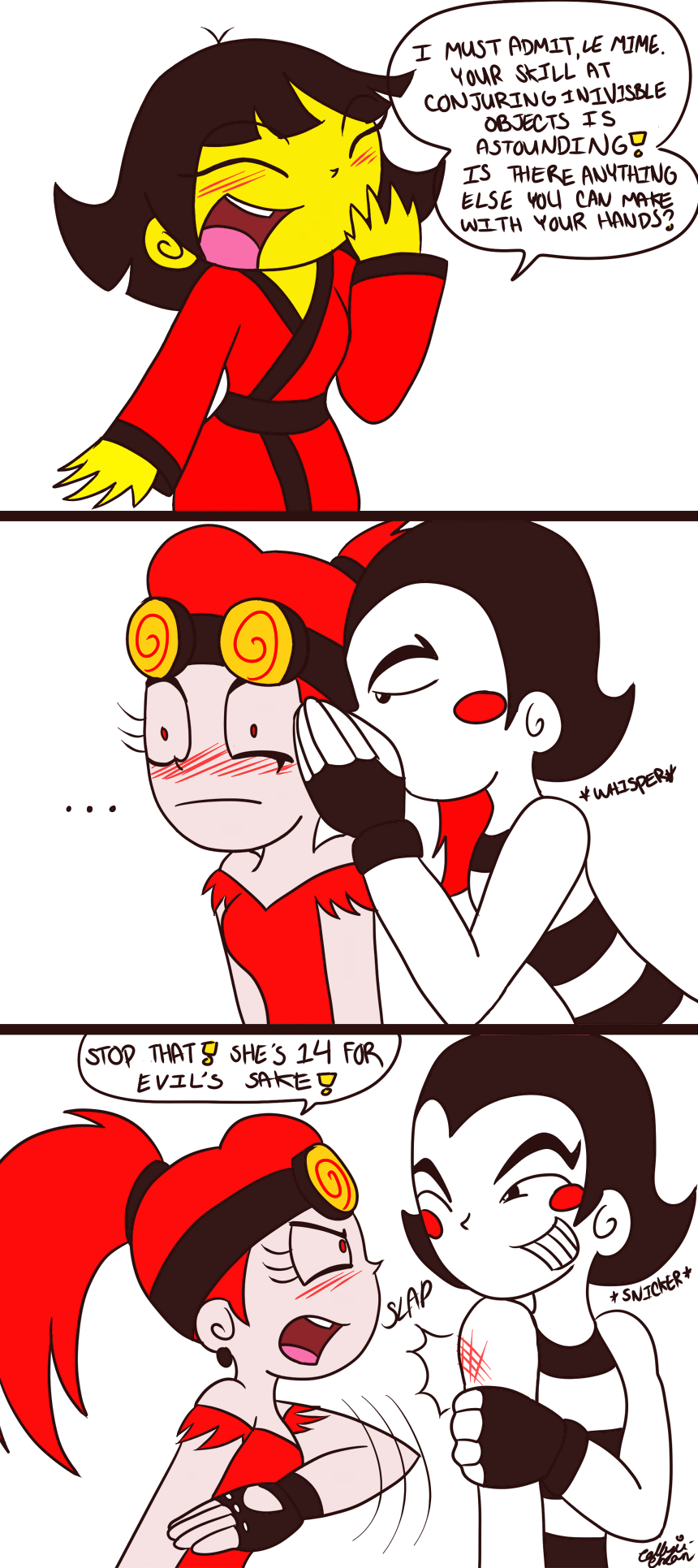 Cm Pervy Le Mime By Princesscallyie On Deviantart