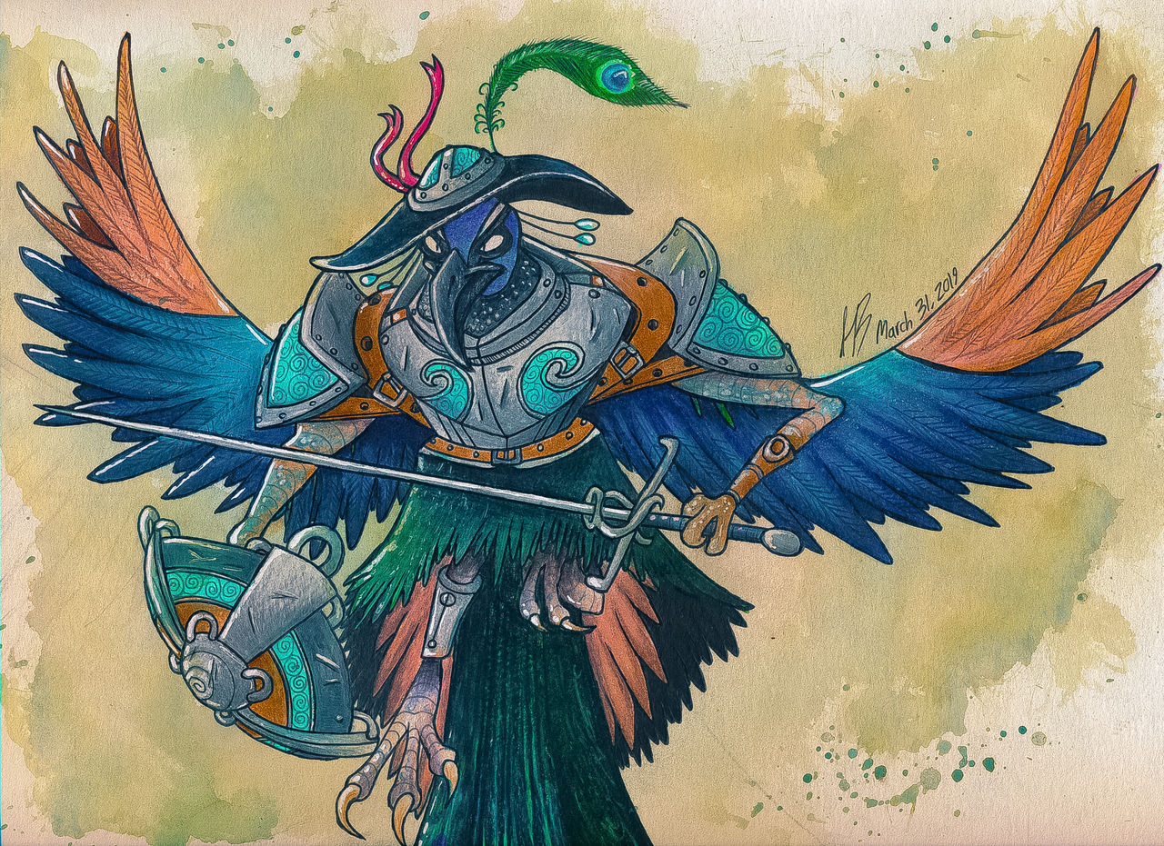 Peacock Man By Dracophobos On Deviantart