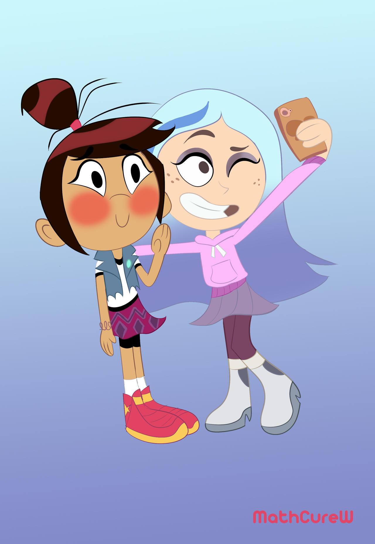 Andrea X Molly By Mathcurew On Deviantart