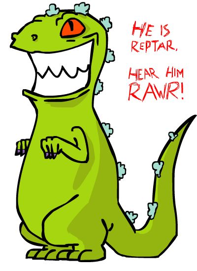 Reptar by Moozipan-Cheese on DeviantArt