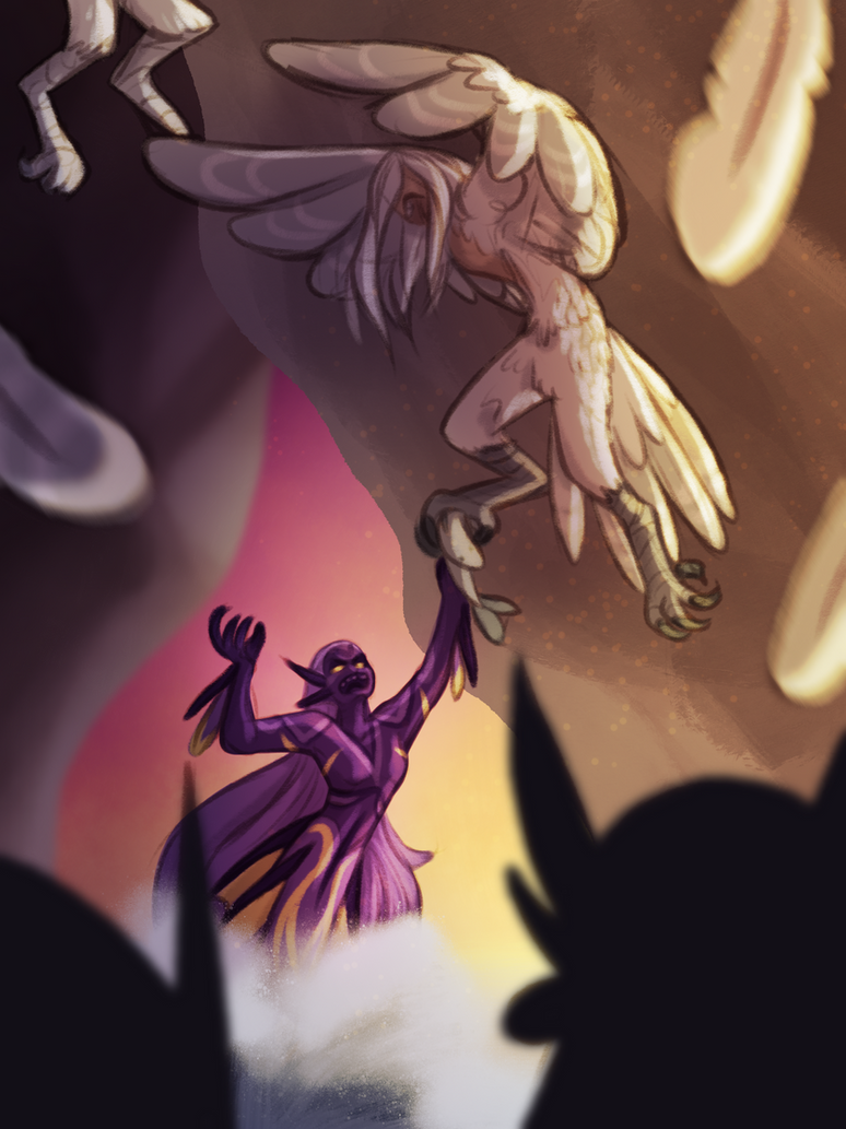 Concept Art Mermay 22 Pesky Birds By Thezodiaclord On Deviantart