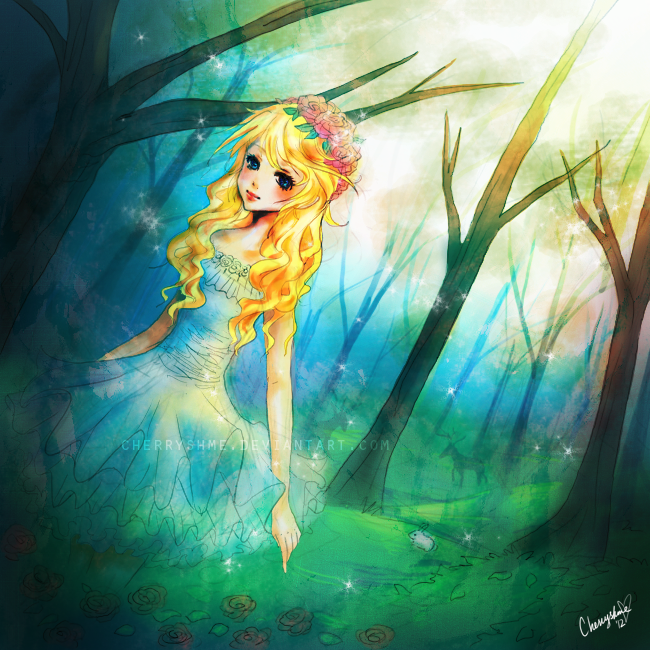 Forest Nymph By Cherryshme On Deviantart