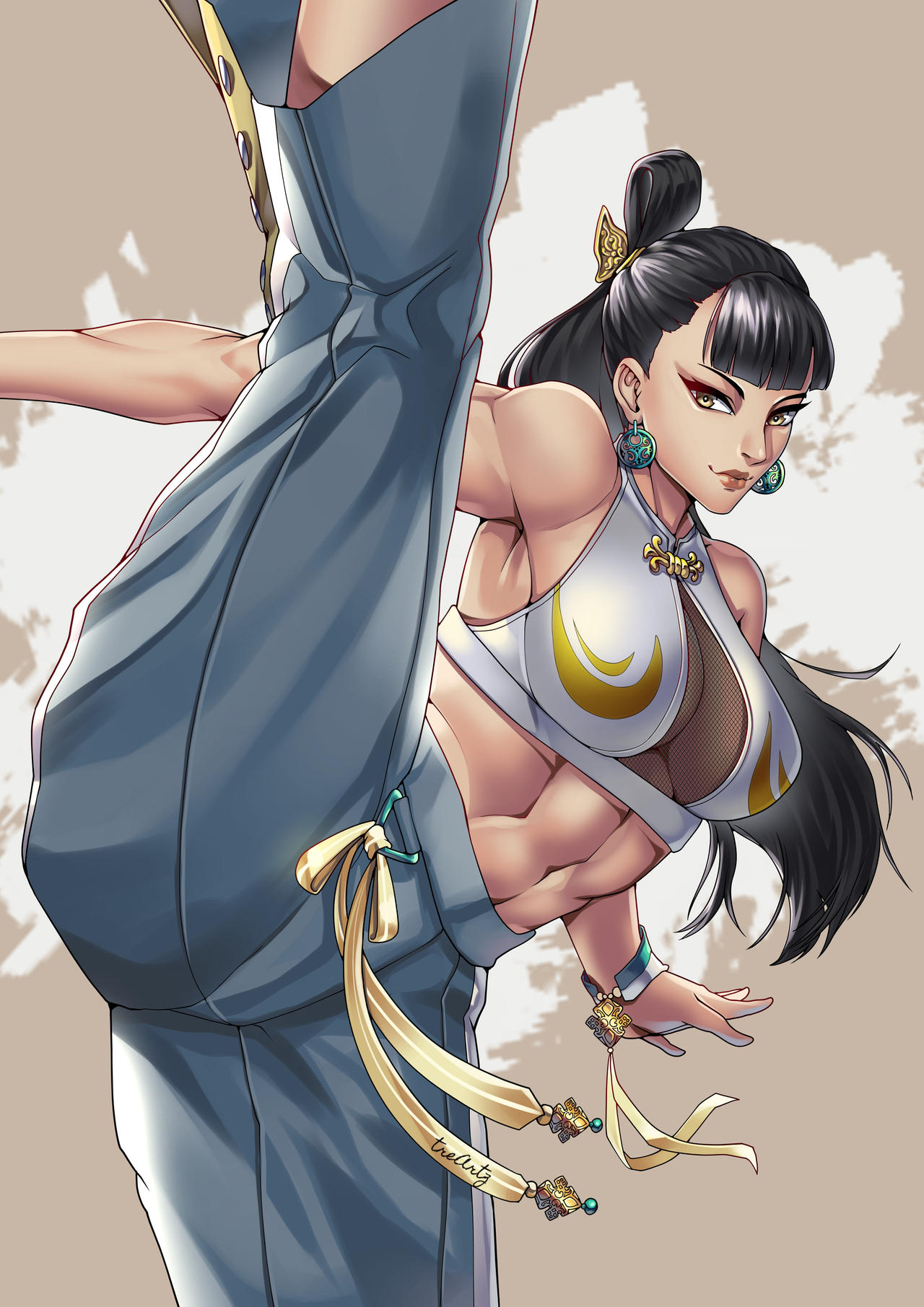 Chun Li Outfit 3 By Treartz On Deviantart