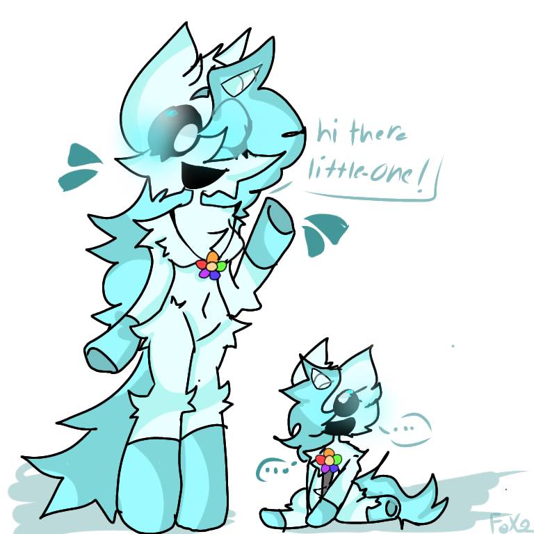 Hi There Lil One By Karmafoxx0 On Deviantart