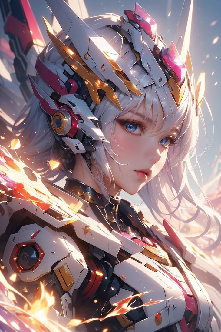Mecha Girl Wallpaper By Somasakata On Deviantart