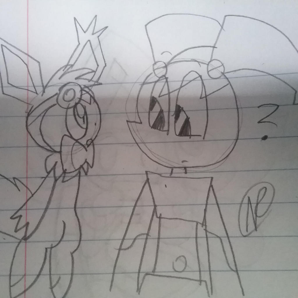 Raichi Meets Jenny Art Trade By Cottonbuzz On Deviantart