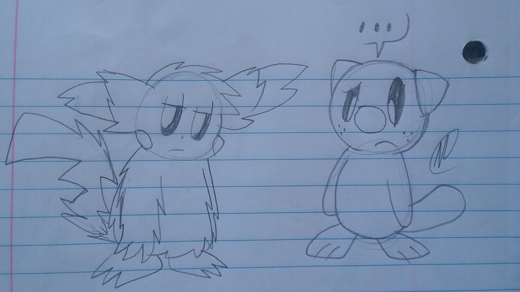 Fluffy Pikachu And Naked Oshawott By Cottonbuzz On Deviantart